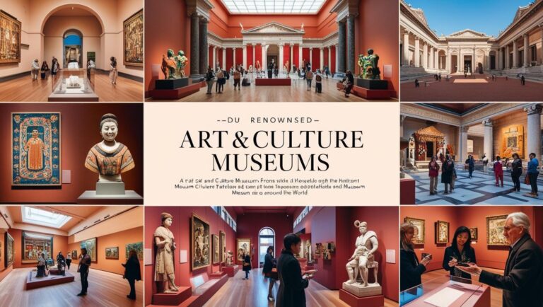Top Art and Culture Museums Abroad: A Global Heritage Guide – AADVIKA ...